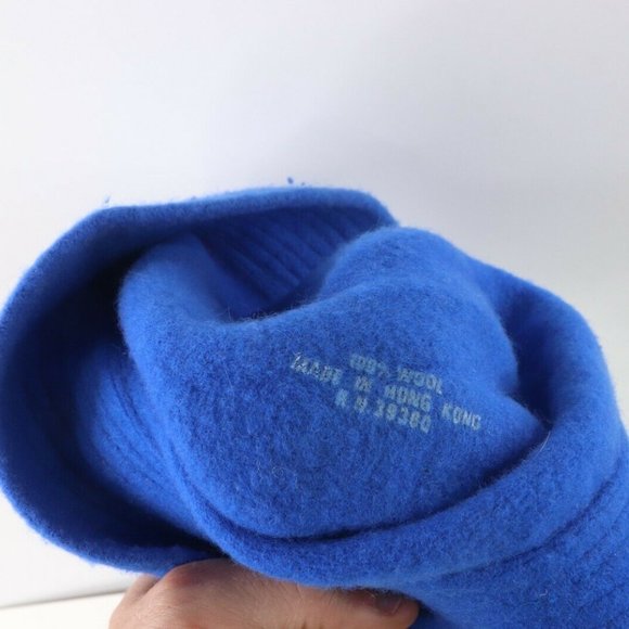 Vintage | Accessories | Vintage 8s Streetwear Blank Wool Bucket Hat Cap ...